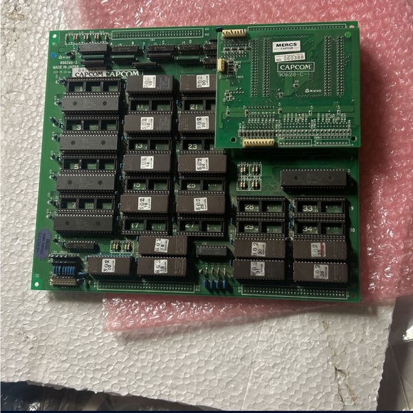 Other | Capcom Mercs B And C Only Plug N Play Arcade Video Game Pcb ...